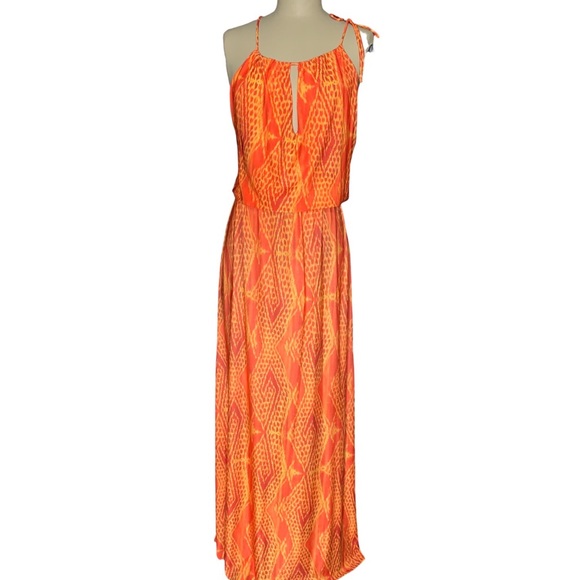 Vix Paula Hermanny | Dresses | Vix Paula Hermanny Mandarin Orange Maxi ...